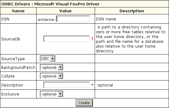 Creating ODBC DSN Records - วิธีการใช้งาน H-Sphere- 24webhost.com Creating ODBC DSN Records - วิธีการใช้งาน H-Sphere- 24webhost.com